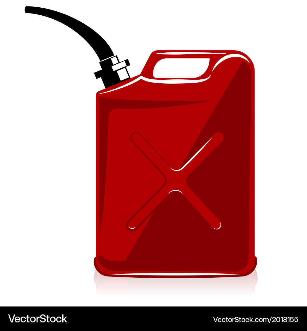 Gas can Royalty Free Vector Image - VectorStock