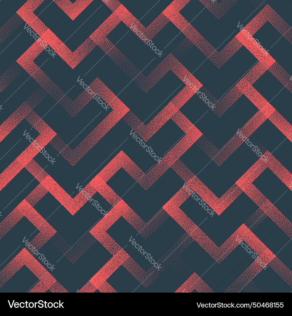 Geometric intricated lines seamless pattern trend Vector Image