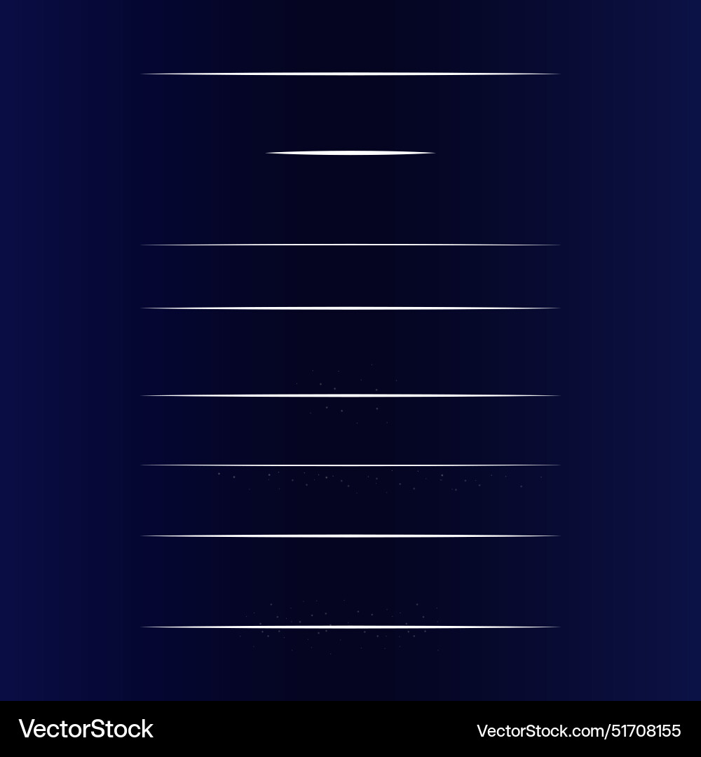 White lines on navy blue background create Vector Image