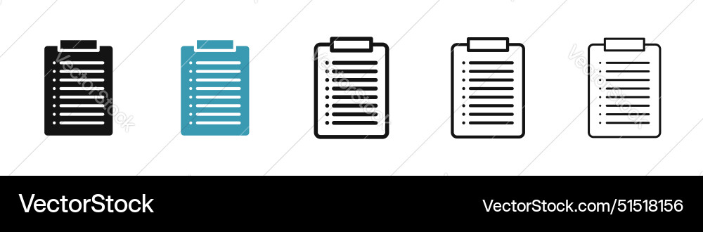 List icon Royalty Free Vector Image - VectorStock