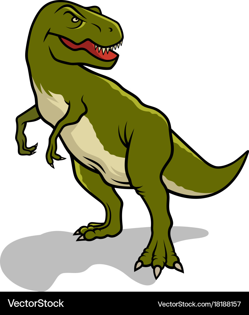Dinosaur 002 Royalty Free Vector Image - VectorStock