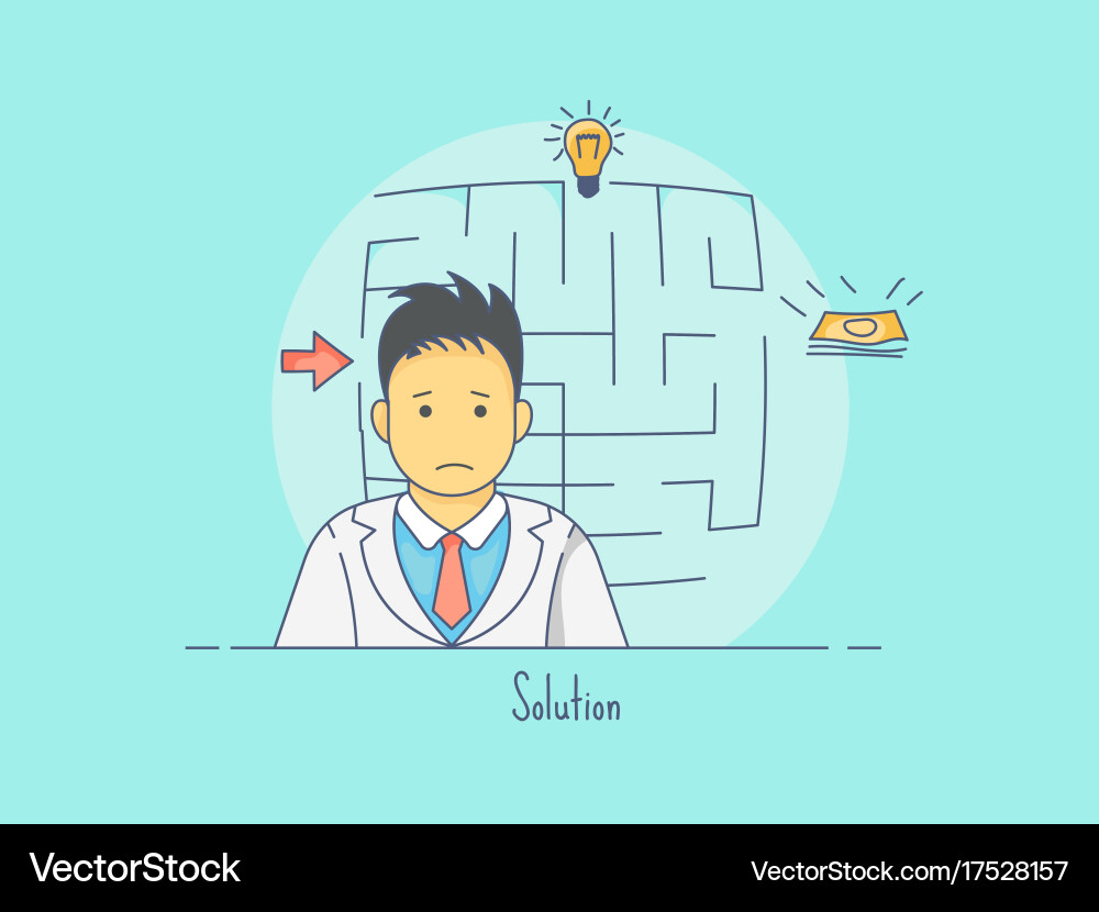 Solution icon Royalty Free Vector Image - VectorStock