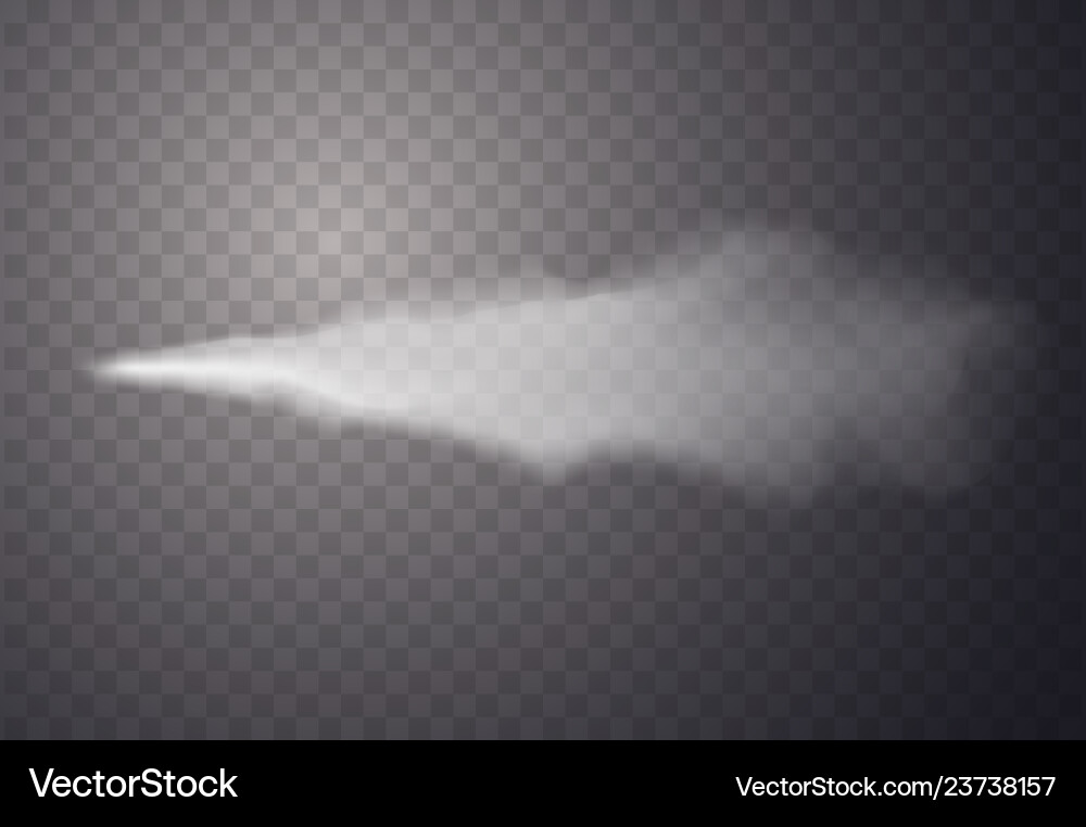 Spray effect isolated on transparent background Vector Image