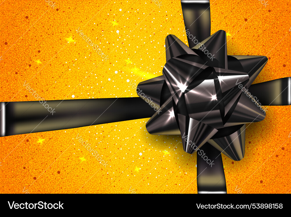 Realistic template horizontal ribbons Royalty Free Vector