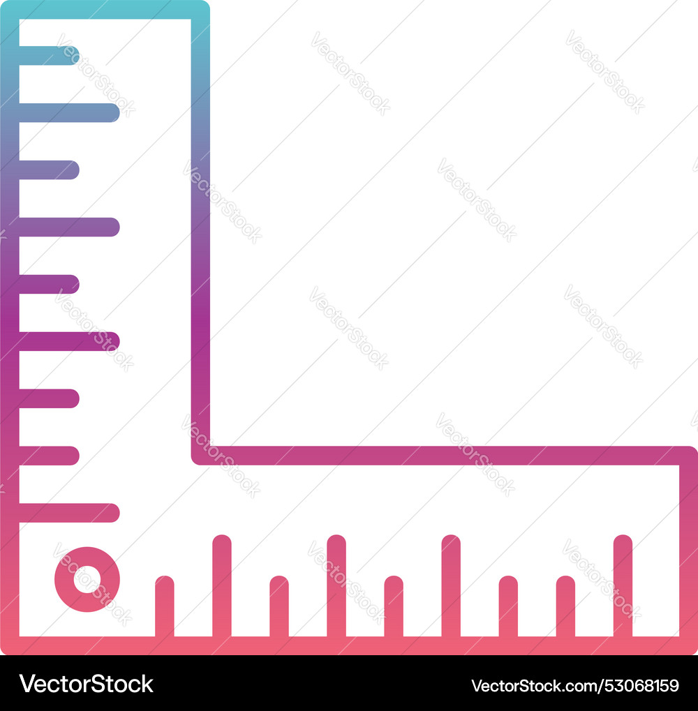 Angle line gradient design Royalty Free Vector Image