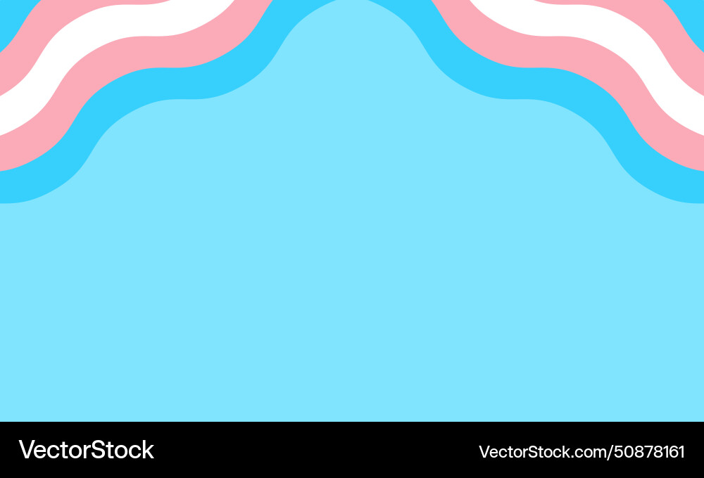 Colorful background international trans day Vector Image