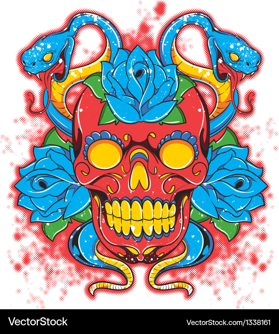Skull Royalty Free Vector Image - VectorStock
