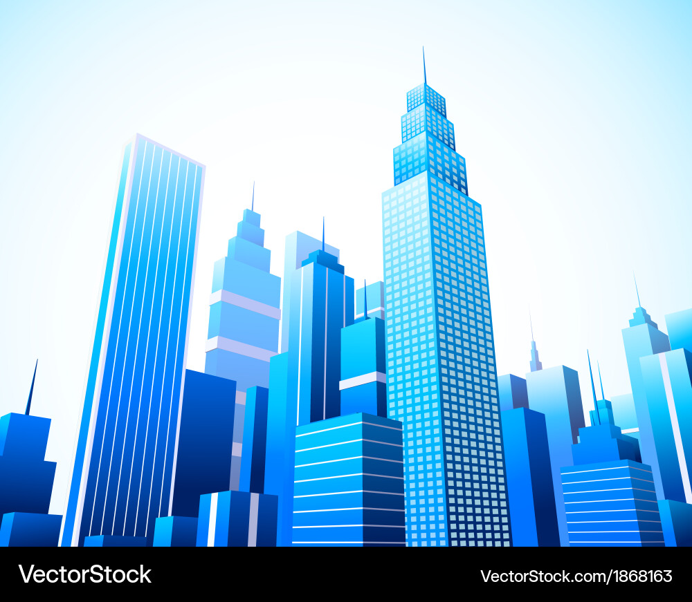 Buildings Royalty Free Vector Image - VectorStock