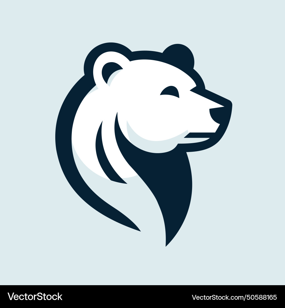 Bear logo Royalty Free Vector Image - VectorStock