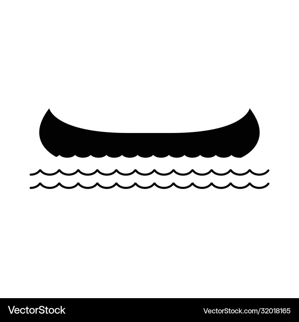 Canoe Royalty Free Vector Image - VectorStock