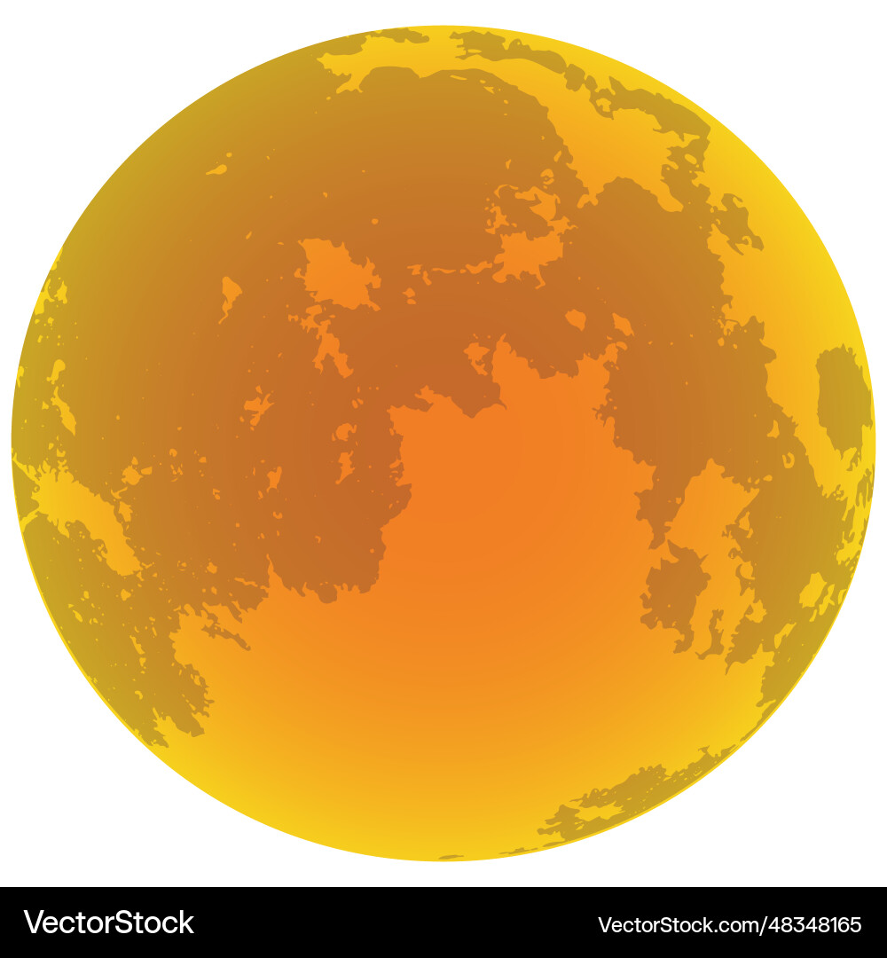 Full moon Royalty Free Vector Image - VectorStock