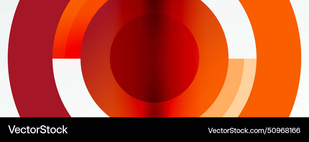 Trendy simple circle abstract background Vector Image