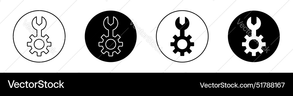 Customize settings icon Royalty Free Vector Image