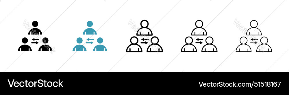 Mediator icon Royalty Free Vector Image - VectorStock