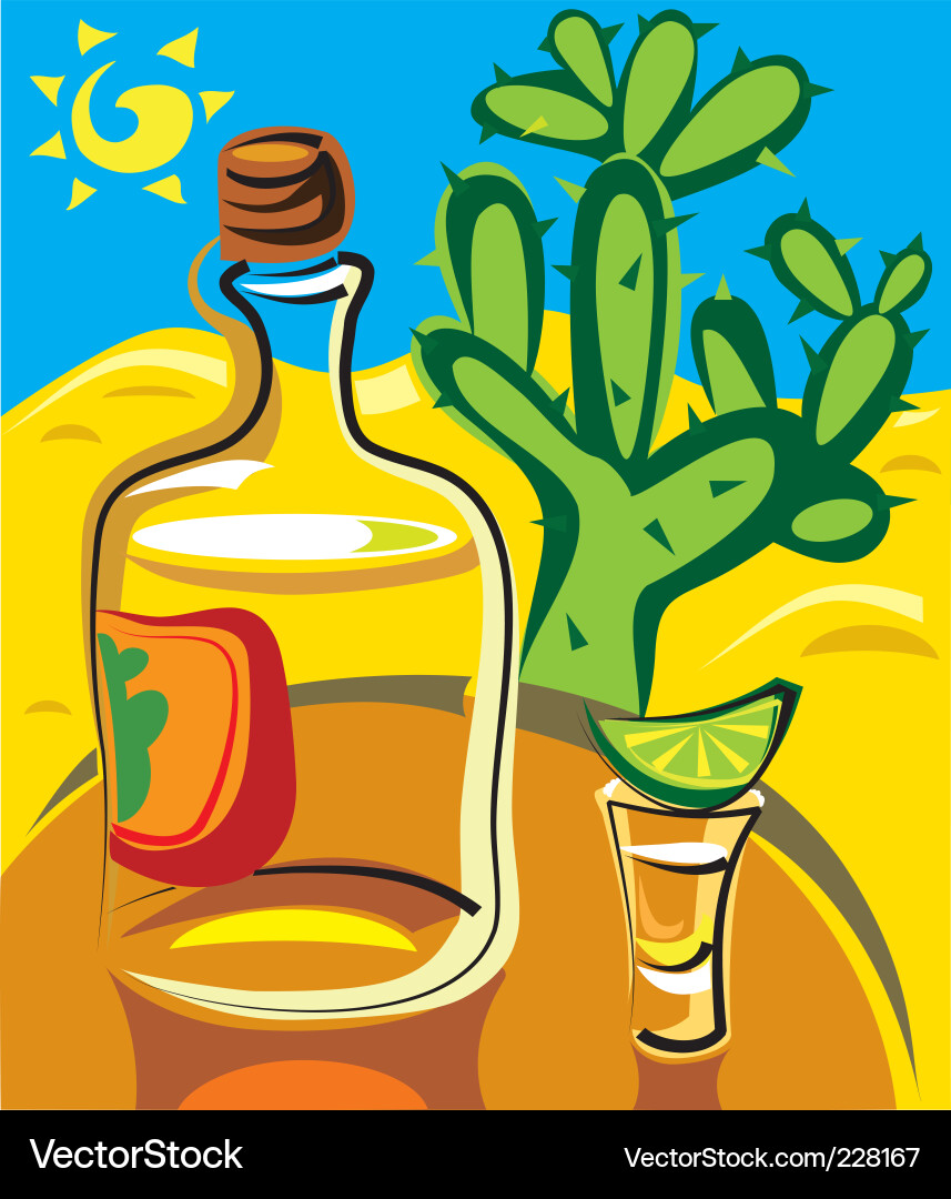 Tequila Royalty Free Vector Image - VectorStock