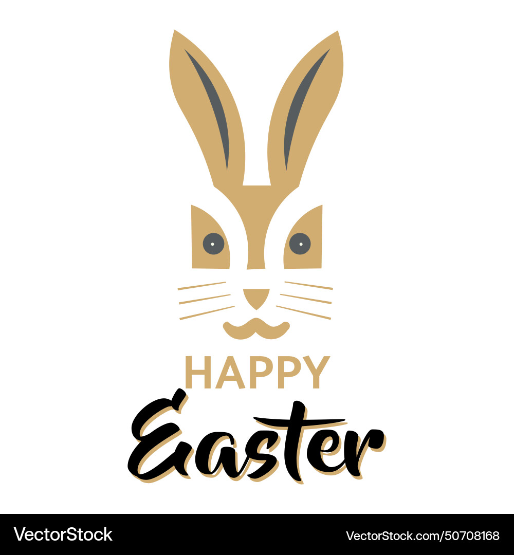 Happy easter Royalty Free Vector Image - VectorStock