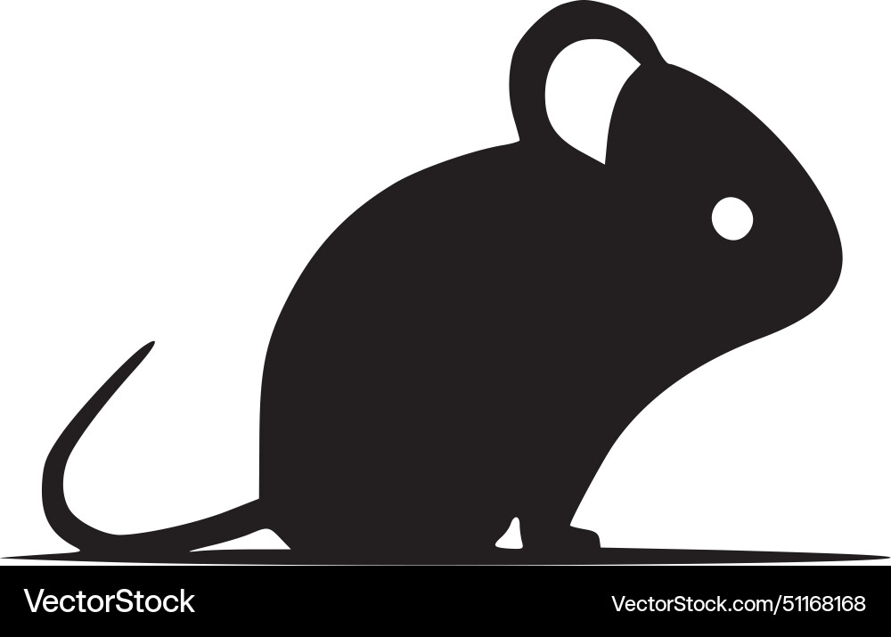 Mouse - high quality logo ideal for t-shirt Vector Image
