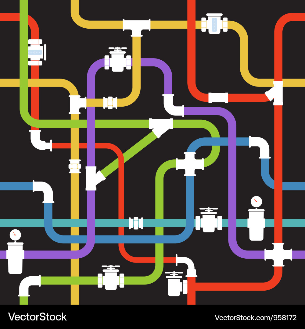 Pipeline Royalty Free Vector Image - VectorStock