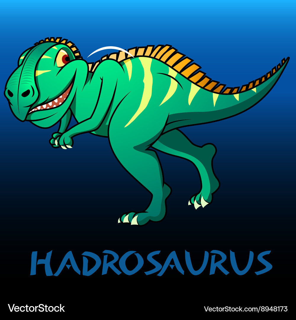 Brontosaurus cute character dinosaurs Royalty Free Vector