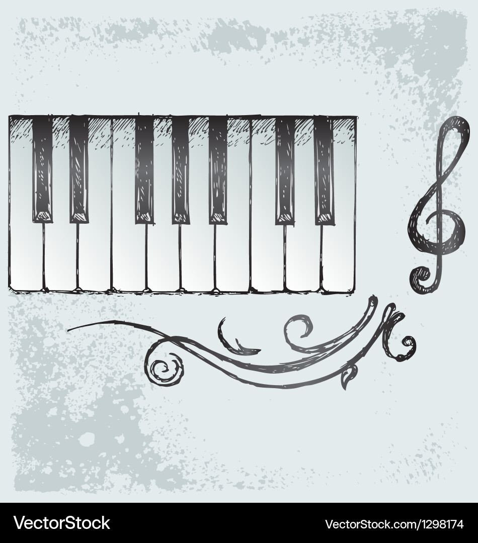 Piano Royalty Free Vector Image - VectorStock