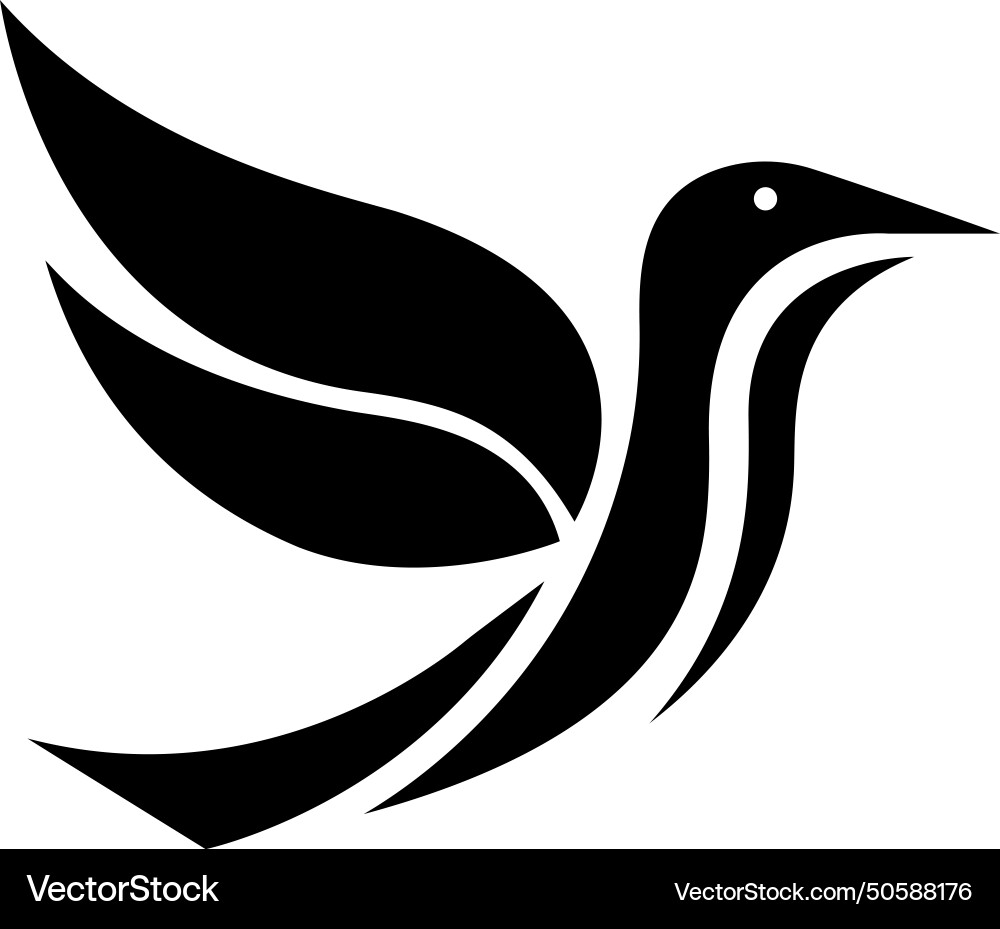 Bird logo Royalty Free Vector Image - VectorStock