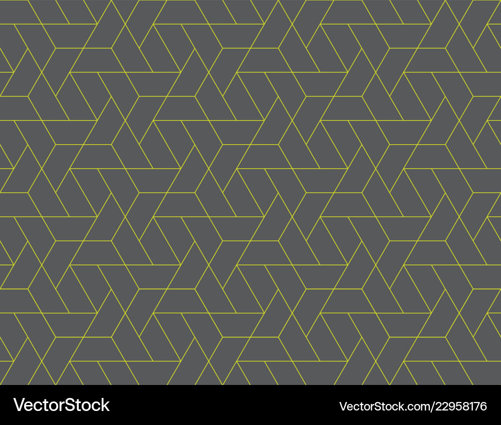 Geometric grid seamless pattern Royalty Free Vector Image