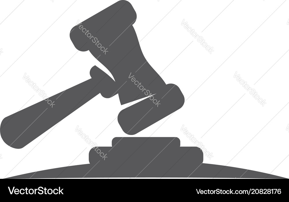 Hummer Gerechtigkeit Logo Design Vorlage Vektorbild