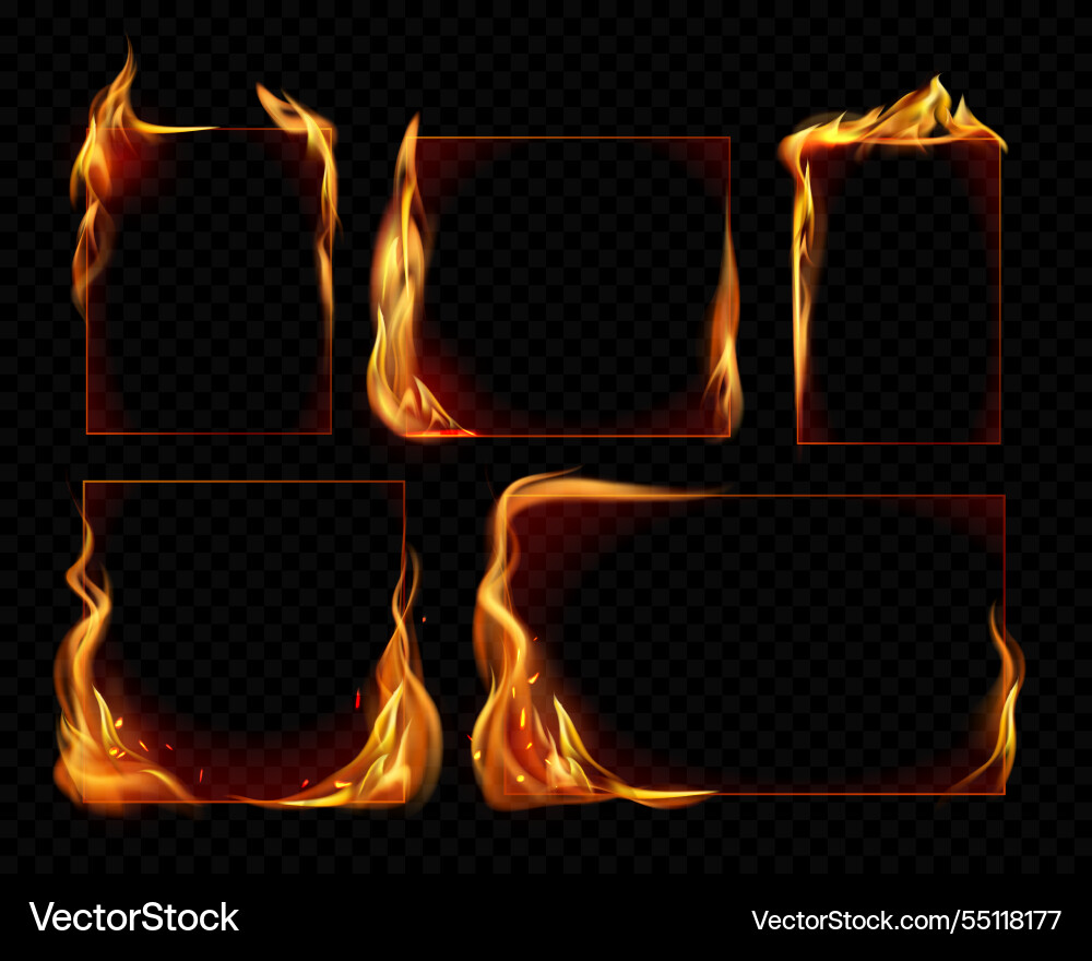 Realistic Fire Vector Images (over 15,000)