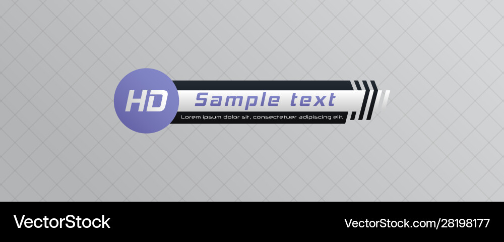 Tv news bar Royalty Free Vector Image - VectorStock