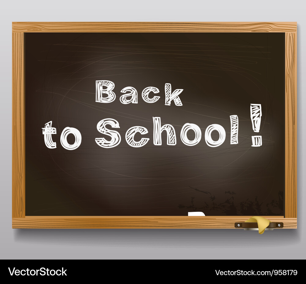 School board Royalty Free Vector Image - VectorStock