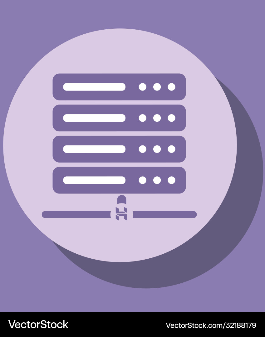 Server Royalty Free Vector Image - VectorStock