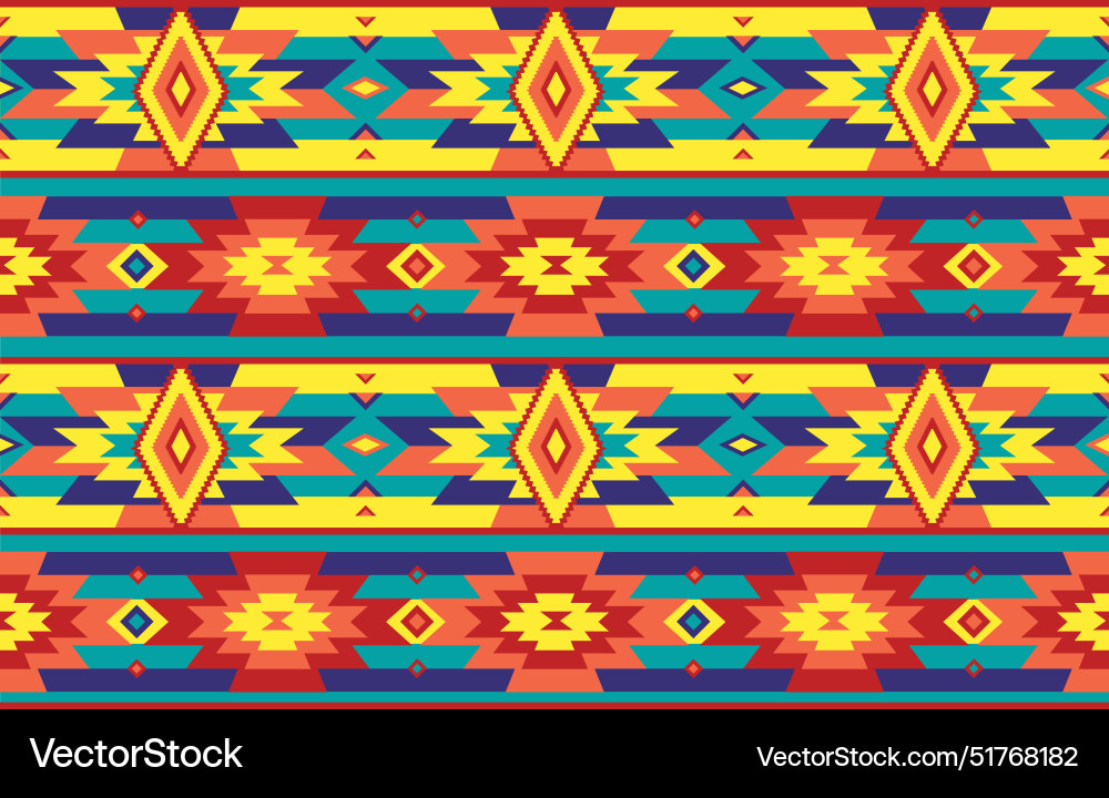 Abstract ethnic tribal wallpaper backdrop Vector Image