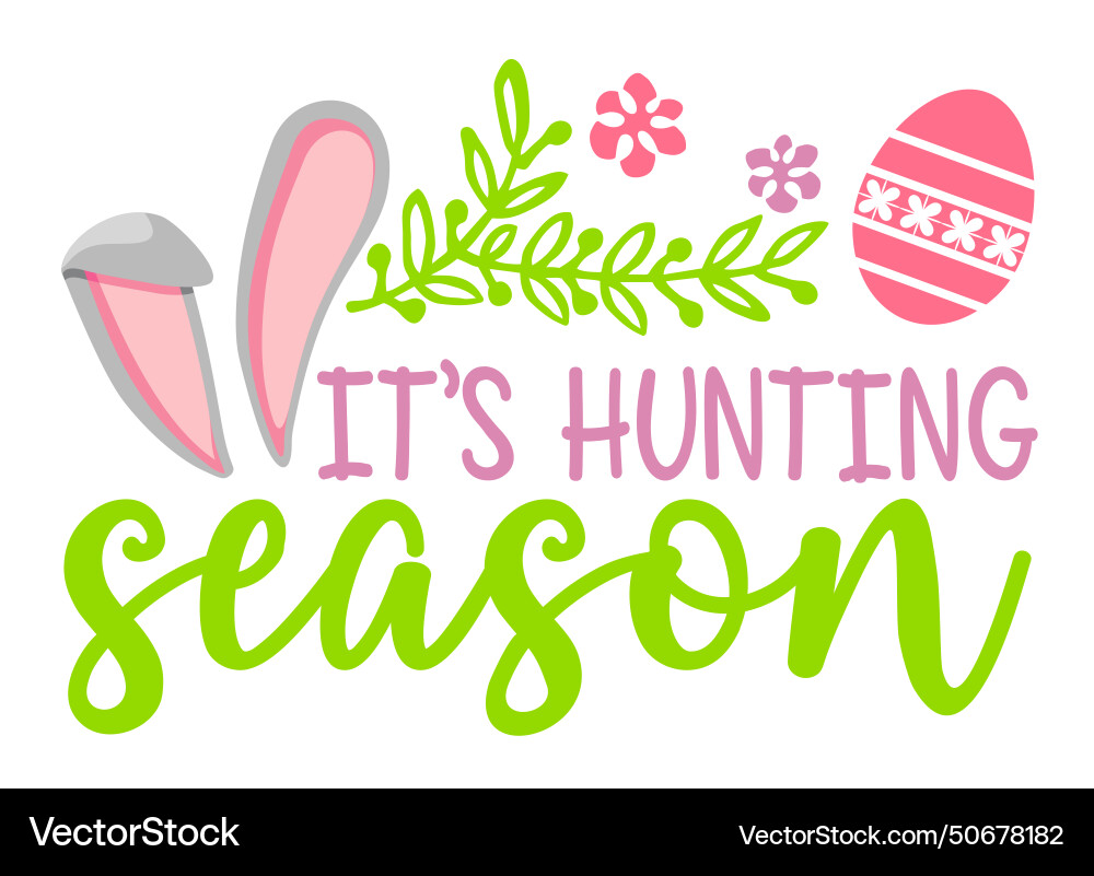 Funny easter for poster Royalty Free Vector Image