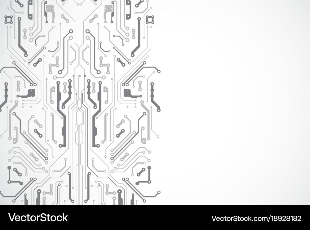 Hi-tech digital technology and engineering theme Vector Image