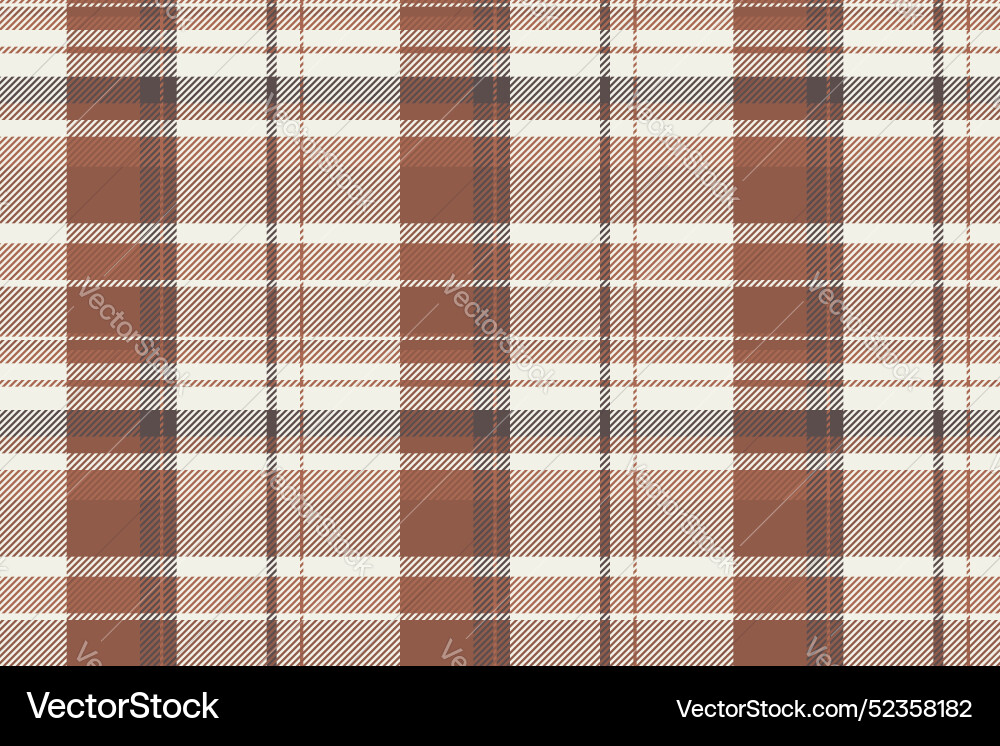 Robe fabric texture outfit tartan seamless Vector Image