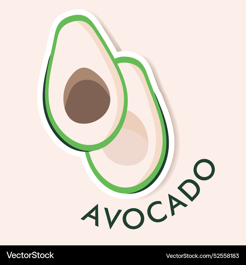 Avocado Clipart Fruit Vector Images (over 800)
