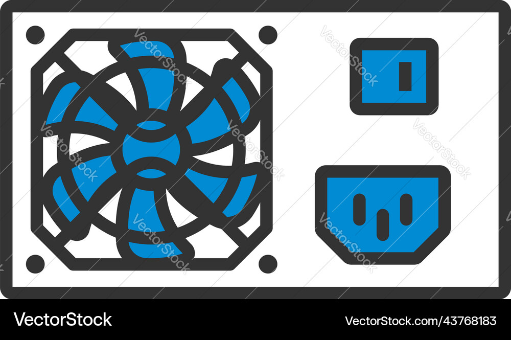 Power unit icon Royalty Free Vector Image - VectorStock