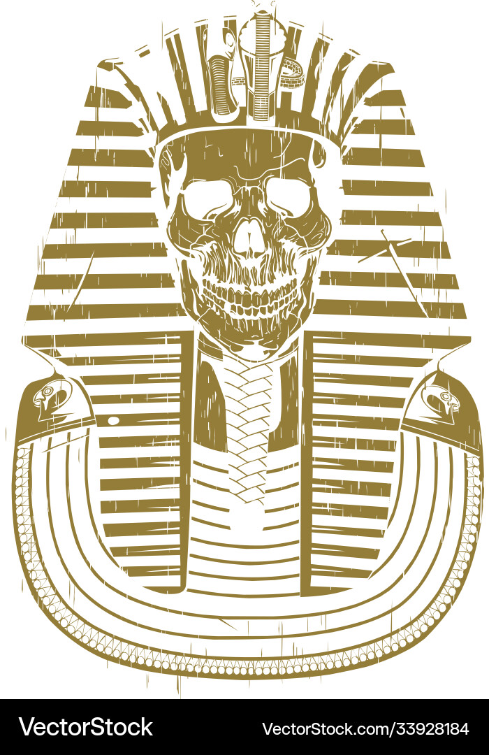 Ancient Egyptian Pharaoh Royalty Free Vector Image