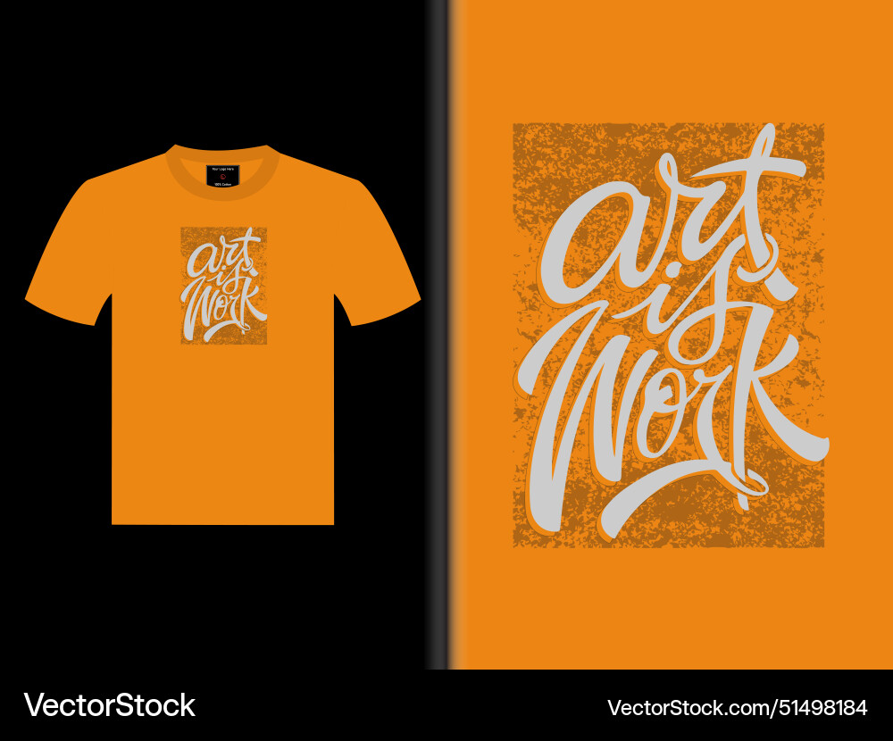 Art t-shirt design Royalty Free Vector Image - VectorStock