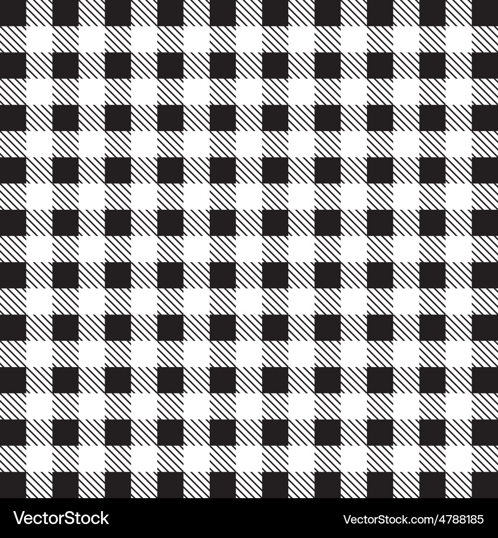 Classic Gingham Pattern Royalty Free Vector Image