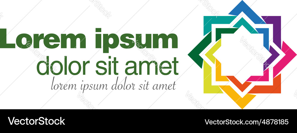 Islamic Institution Logo Royalty Free Vector Image