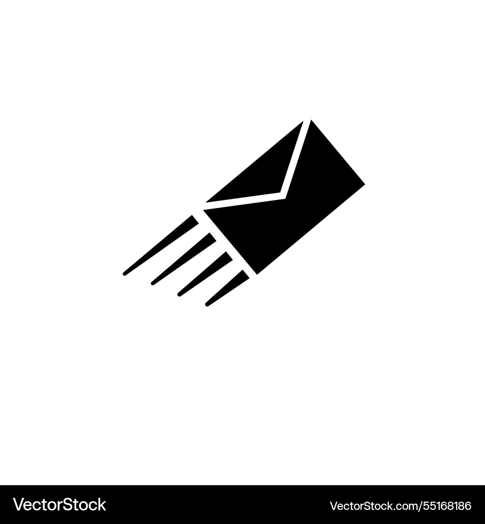 Fast Email Delivery Icon Royalty Free Vector Image