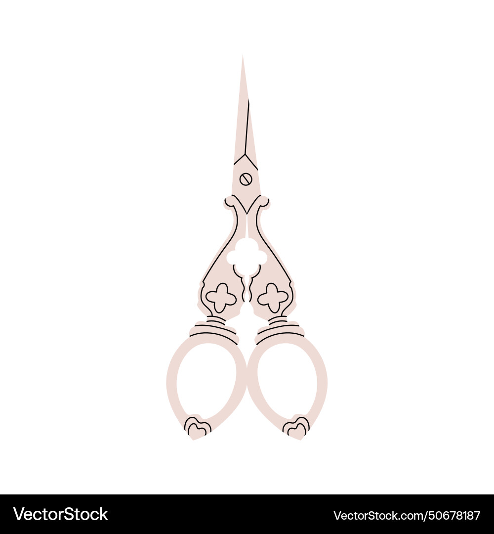 Colorful scissors for creativity Royalty Free Vector Image