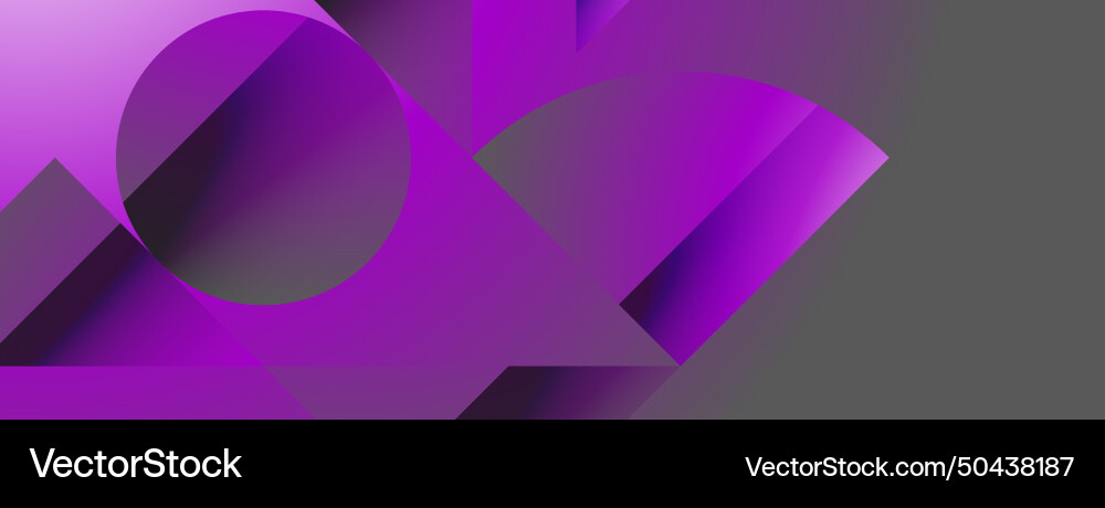 Triangles lines and round shapes - dynamic Vector Image