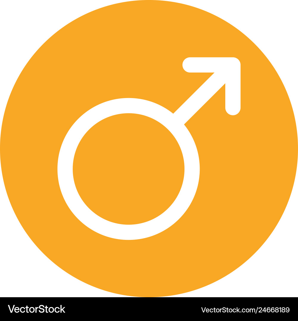 Male sign icon Royalty Free Vector Image - VectorStock