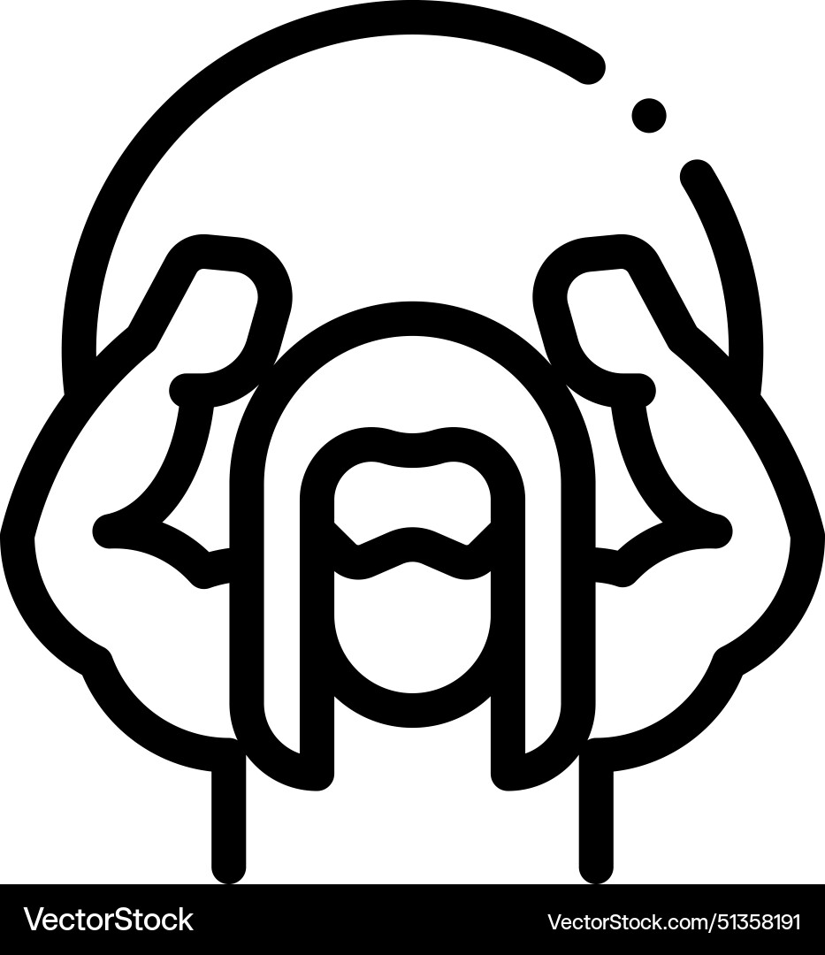 Atlas icon thin linear style design isolated Vector Image