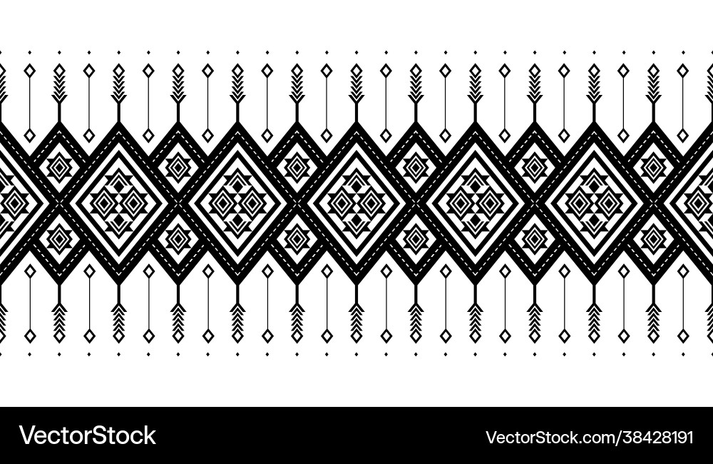 Geometric Aztec Pattern Royalty Free Vector Image