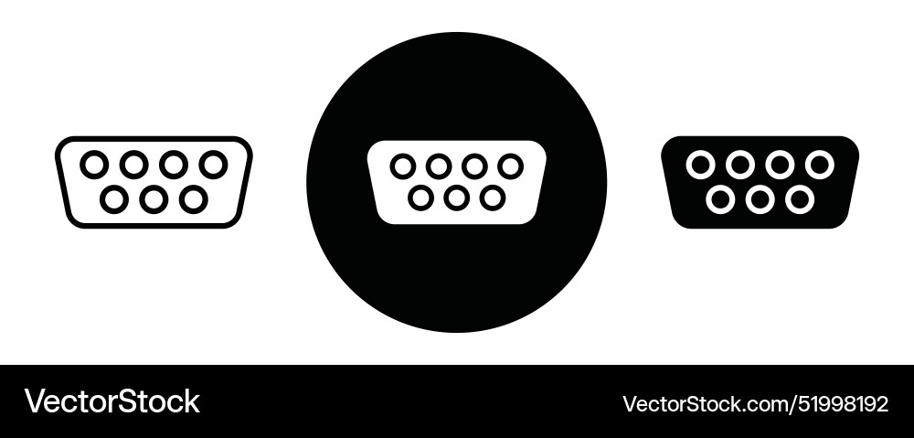 Serial outline icon collection or set thin Vector Image