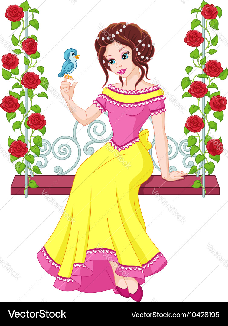 Princess Royalty Free Vector Image - VectorStock