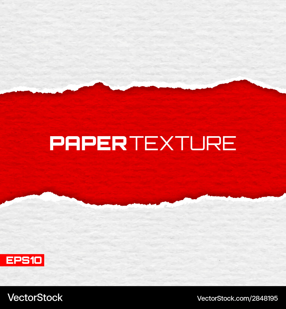 Ripped Paper Texture Royalty Free Vector Image